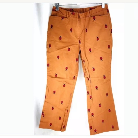 Lilly Pulitzer | Pants & Jumpsuits | Lilly Pulitzer Ladybug Pants P6 ...